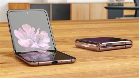 Cinema 4d 용 미러 퍼플 삼성 갤럭시 Z 플립 애니메이션 3d 모델 49 C4d Free3d