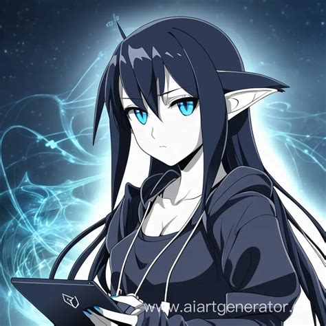 Cybersecurity Anime Character Inspired By Kali Linux Ai Art Generator