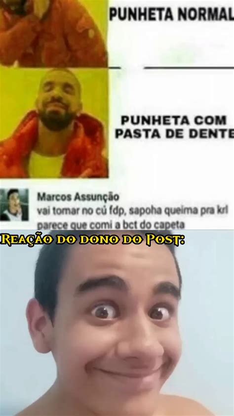 Punheta Normal Punheta Com Pasta De Dente I Marcos Assunção Vai Tomar