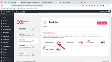 Create Free Header And Footers Using Elementor Header Footer Builder By Elements Kit