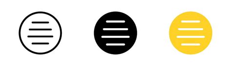 premium vector menu buttons set icon tiles slider settings centering