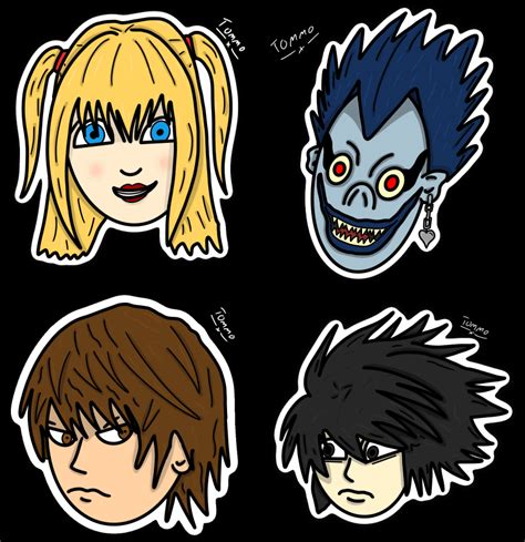 I Doodled Some Characters R Deathnote
