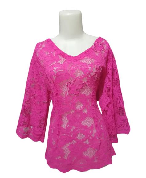 Kebaya Brokat Fanta Lazada Indonesia