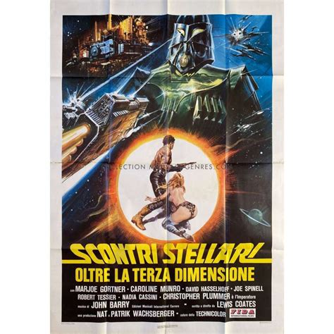 Starcrash Italian Movie Poster 39x55 In 1978