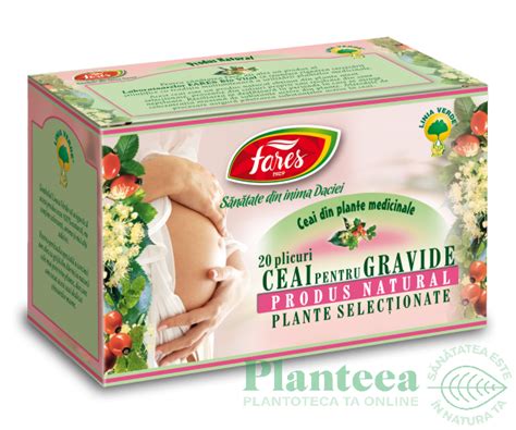 Ceai Gravide 20dz Fares Pret 5 5 Lei Planteea