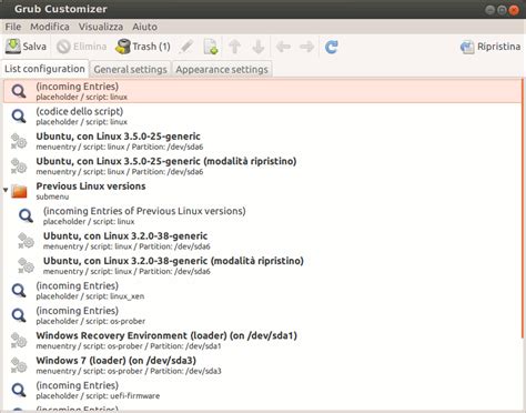 Modificare Facilmente Grub2 Con Grub Customizer