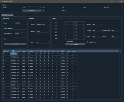 Gen3 Colosseum E Reader Searcher Shows Wrong Seeds · Issue 324