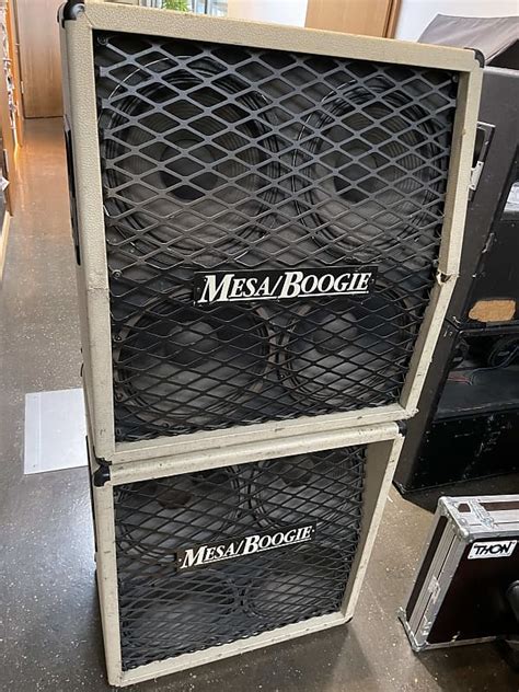 Mesa Boogie 4x12 Cab Full Stack 1985 Beige Reverb
