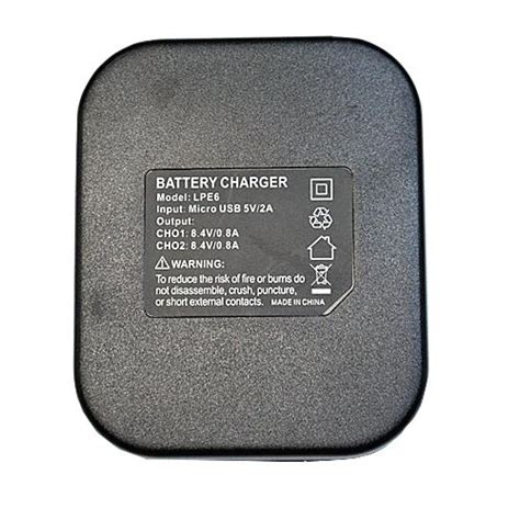 充電器usb 2個同時充電 タイプ） キャノンcanon Lp E6 対応 コード 01286 Iishop 通販