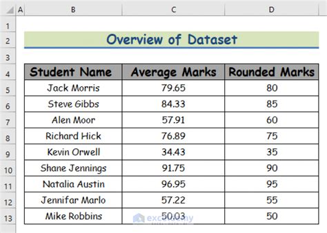 how to round to nearest multiple of 5 in excel printable online