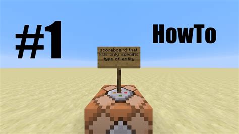 Minecraft 1 Howto Use Scoreboard Clearlag Kill Specific Entity Youtube