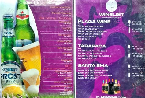Menu At Bebek Bengil Jimbaran Taman Budaya Garuda Wisnu Kencana