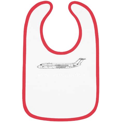 Mcdonnell Douglas Dc 9 Plane Dc 9 Aircraft Dc 9 Airplane Bibs Sold By