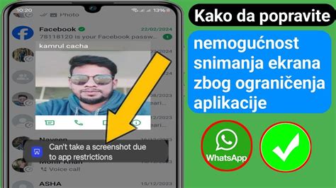 Kako popraviti Ne mogu napraviti snimak ekrana zbog ograničenja pp