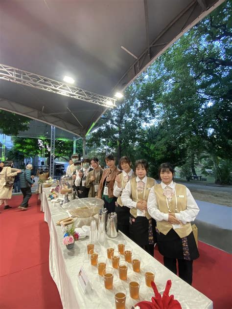 桃園育達高中餐旅群支援國宴藝文聯誼茶會 育達高中