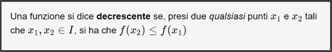 Funzione Crescente E Decrescente Definizione Ed Esempi