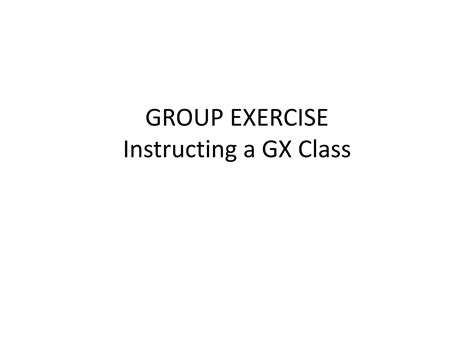 Sps451 T14 Instructing A Group Exercise Class Pdf