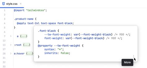 Tailwind CSS IntelliJ IDEA 文档