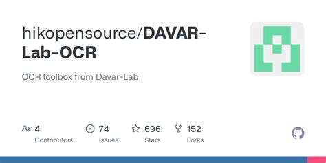 Github Hikopensource Davar Lab Ocr Ocr Toolbox From Davar Lab