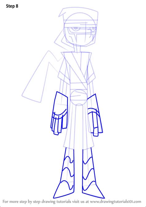 How To Draw First Ninja From Randy Cunningham 9th Grade Ninja Randy