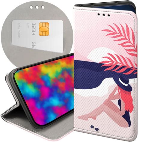 ETUI Z KLAPKĄ DO OPPO A78 4G WZORY LATO SUMMER VIBE CHILLOUT FUTERAŁ
