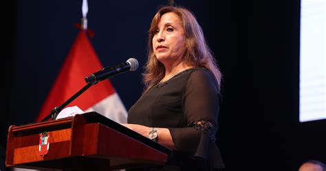 Dina Boluarte durante balance de primeros seis meses de gestión No