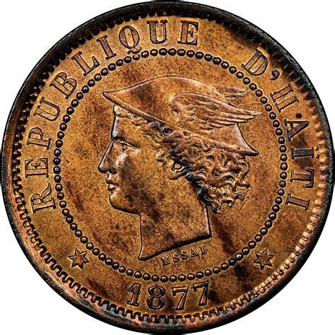 Haiti Centimes Km Pn Prices Values Ngc
