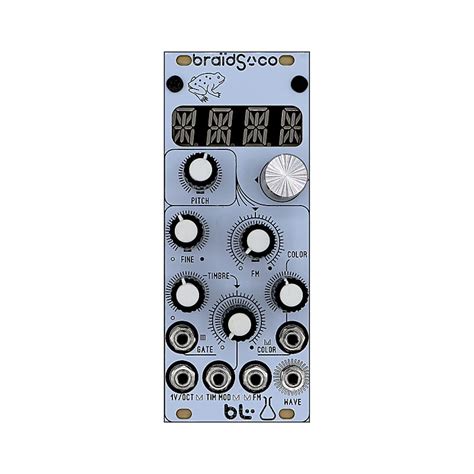 Braids Module Mutable Instruments Clone White Reverb