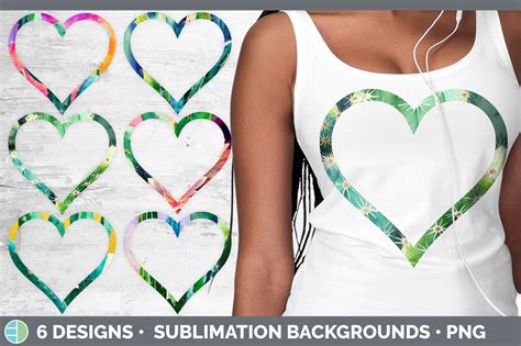 Cactus Heart Frame Clipart Sublimation Graphic By Enliven Designs
