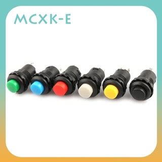 5Pcs Self Lock Momentary Pushbutton Switches DS427 DS428 12mm OFF ON Push Button Switch 3A