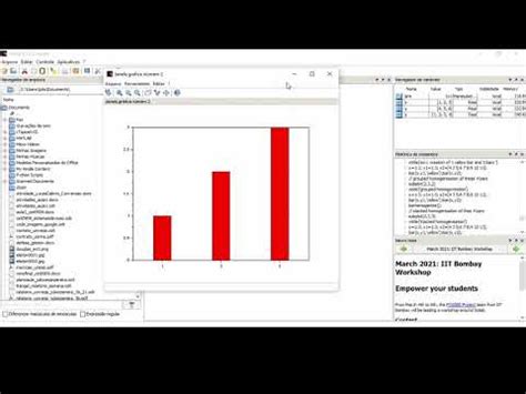 Scilab Como plotar gráfico de barras Tendendo ao Infinito