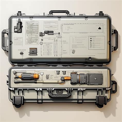 Premium Photo Box Of Many Material Gun Storage Box Rifle Case