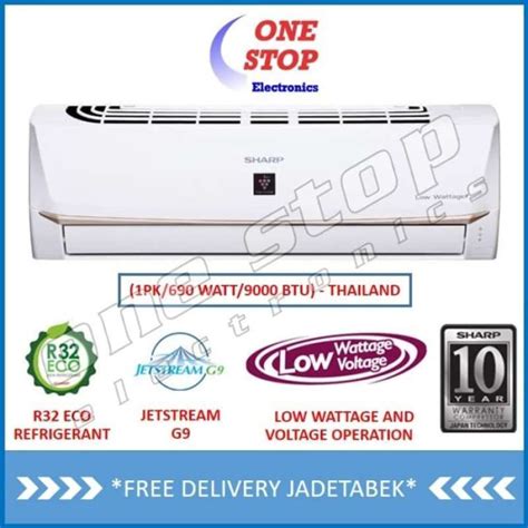 Promo SHARP AH AP UHL AC Split Plasmacluster Low Watt PK Thailand Diskon Di Seller Farwa