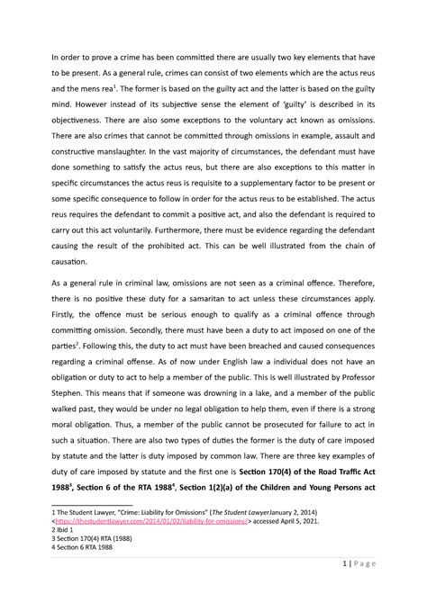 Criminal Law And Its Descriptions In Recent Years In Order To Prove A