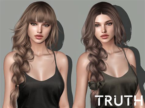 Second Life Marketplace Truth Hair Flutter Grayscale
