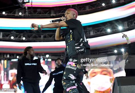 Singer Jaden Smith Performs Onstage During Weekend 1 Day 1 Of The