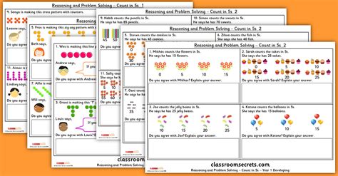 Year Count In S Place Value Reasoning And Problem Solving