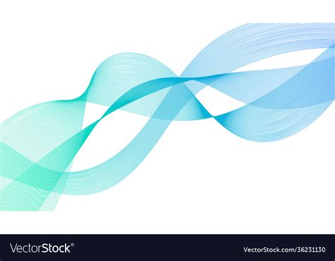 Abstract Backdrop With Colorful Wave Gradient Vector Image