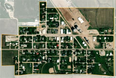 Map Of Daykin Village Thong Thai Real