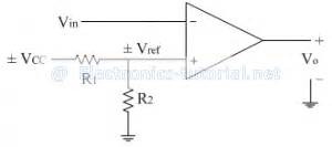Inverting Comparator Analog Integrated Circuits Electronics Tutorial