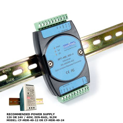 Rs485 Rs422 Isolator Repeater Converter Industrial Commfront