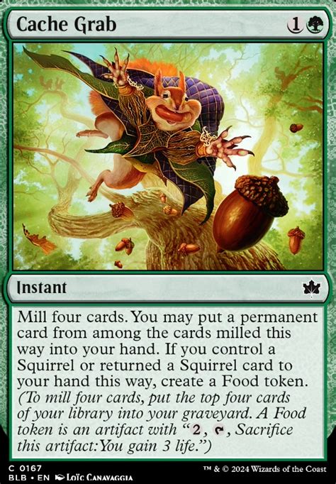 Squirrel Commander Edh Mtg Deck