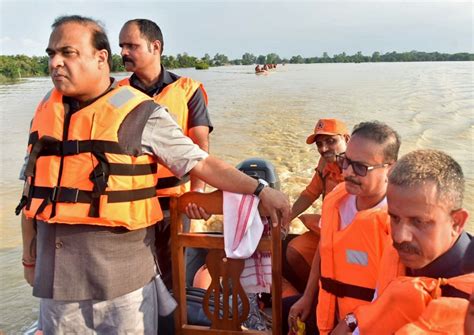 Assam Flood Situation Remains Grim As 12 More Killed 55 Lakh People