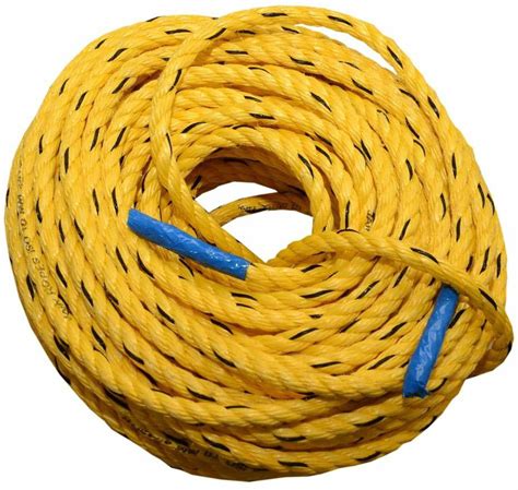 Eos Cord Twine Rope String Polymore Twisted Braided Yellow 12 Mm