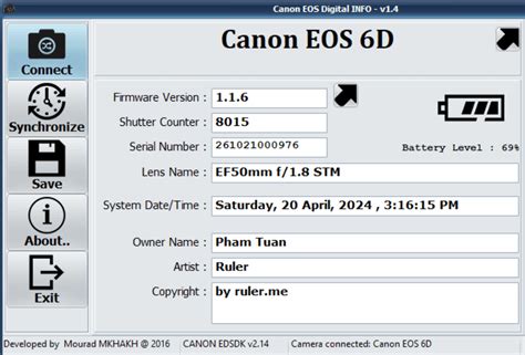Eos Utility Cannot Connect To My Canon 6d R Canon6d