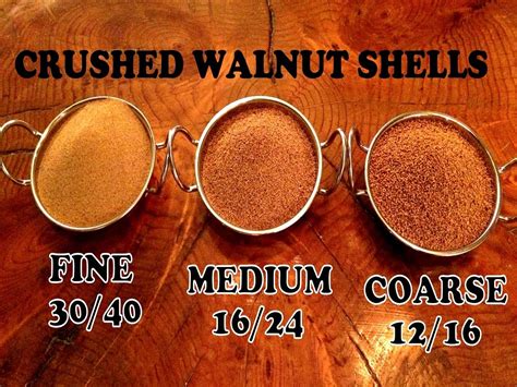 Crushed Walnut Shells