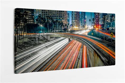 Obraz na płótnie HOMEPRINT centrum miasta Los Angeles w Kalifornii w