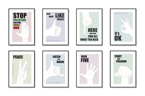 컬러 현대 커버 템플릿 배경 플래 카드 브로셔 배너 전단지 등의 컬렉션 현대적인 세련된 포스터 카드 손 제스처 표지판이있는 카탈로그 가리기에 대한 스톡 벡터 아트 및 기타