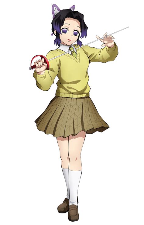 Shinobu Kocho Kimetsu Academy Art Demon Slayer Kimetsu No Yaiba The Hinokami Chronicles