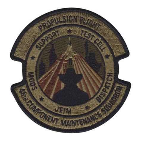48 Cms Propulsion Flight Ocp Patch 48th Component Maintenance Squadron Patches